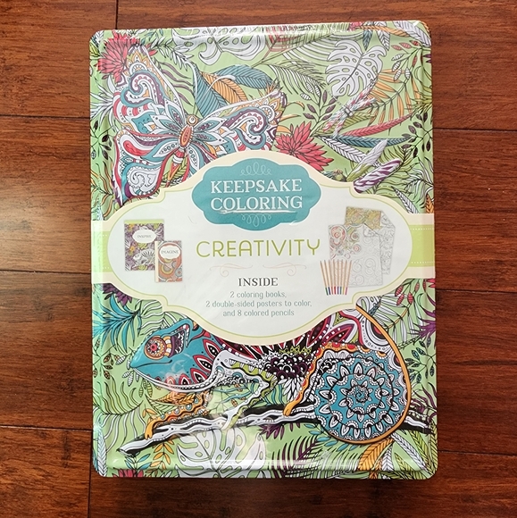 Art | Keepsake Coloring Creativity Tin | Poshmark